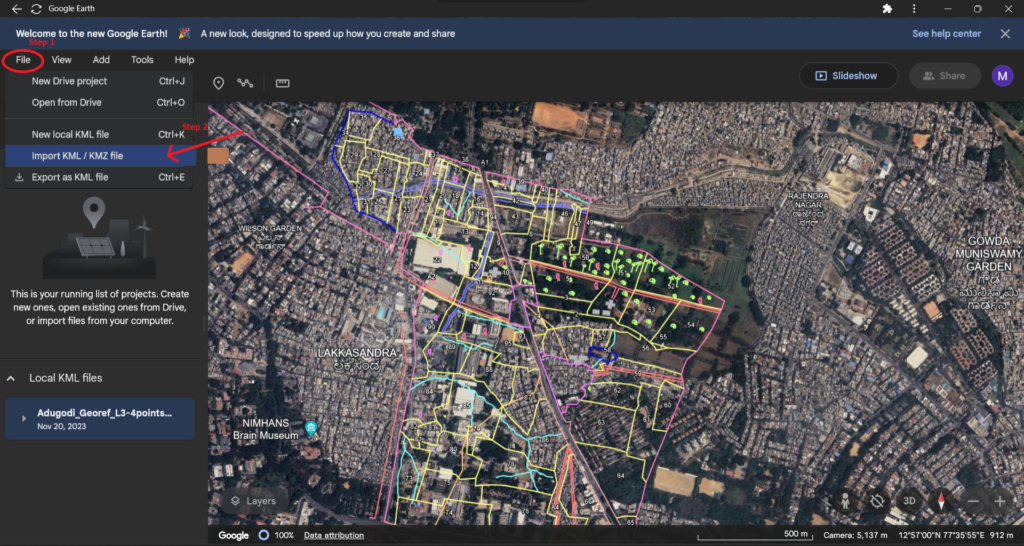 SSLR Revenue Maps (Village Map Karnataka)