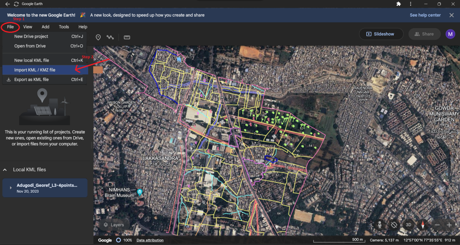 SSLR Revenue Maps (Village Map Karnataka)
